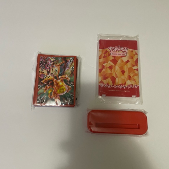 Pokemon | Toys | Sealed Pokmon Charizard Ex Magnetic Card Holder Stand ...